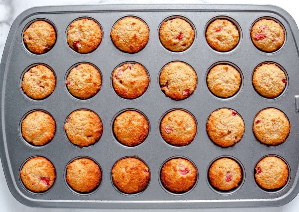 Strawberry Mini Muffins