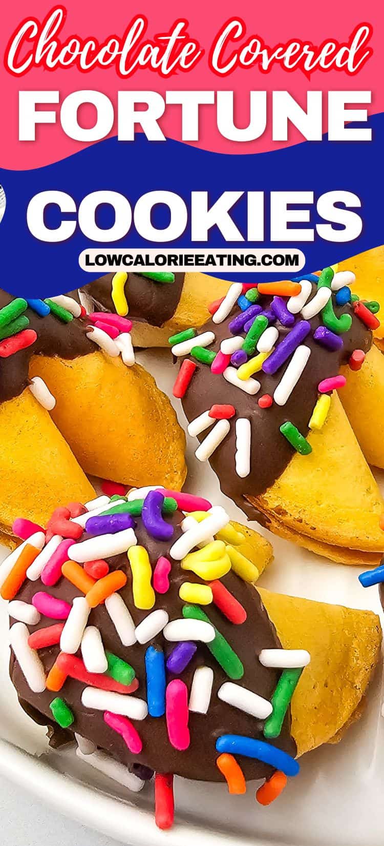 Chocolate Covered Fortune Cookies