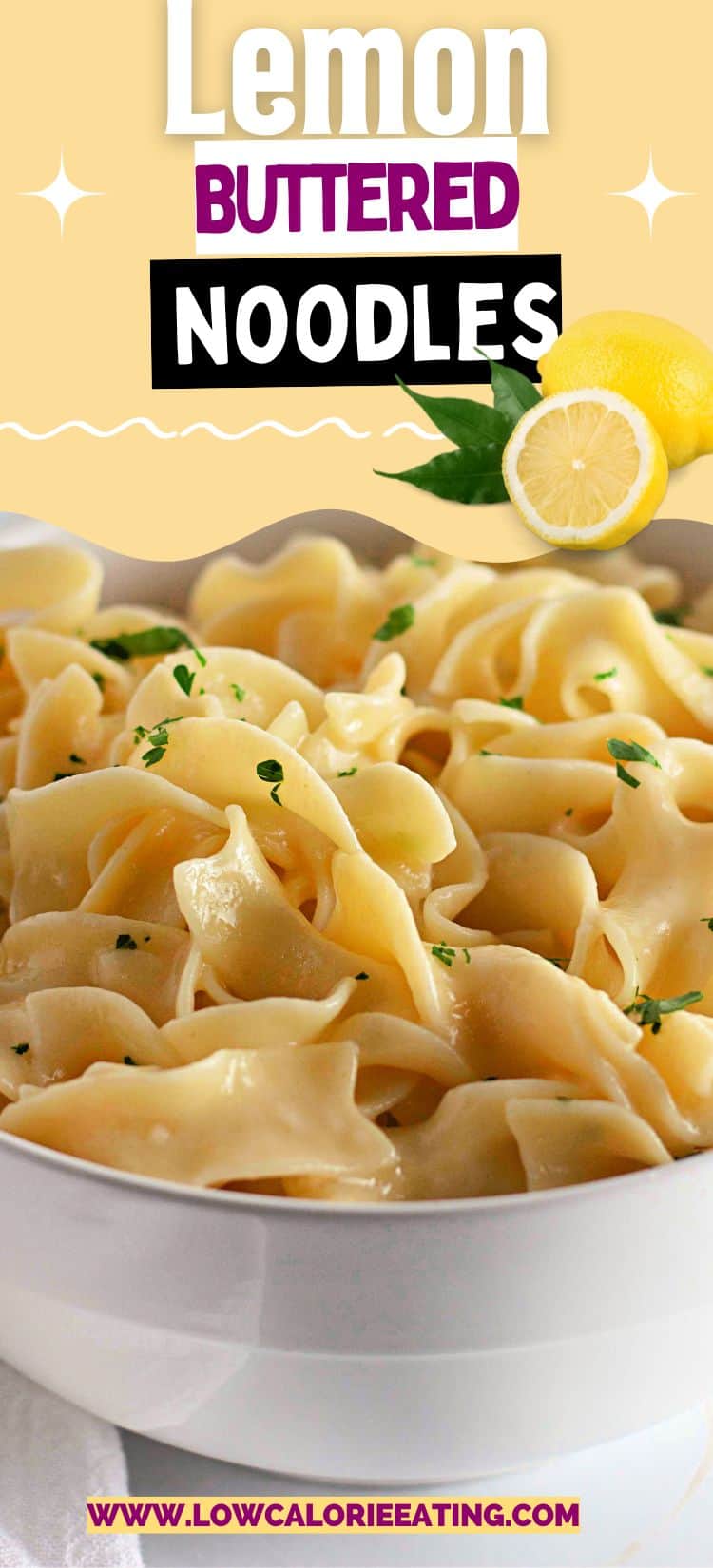 Lemon Buttered Noodles